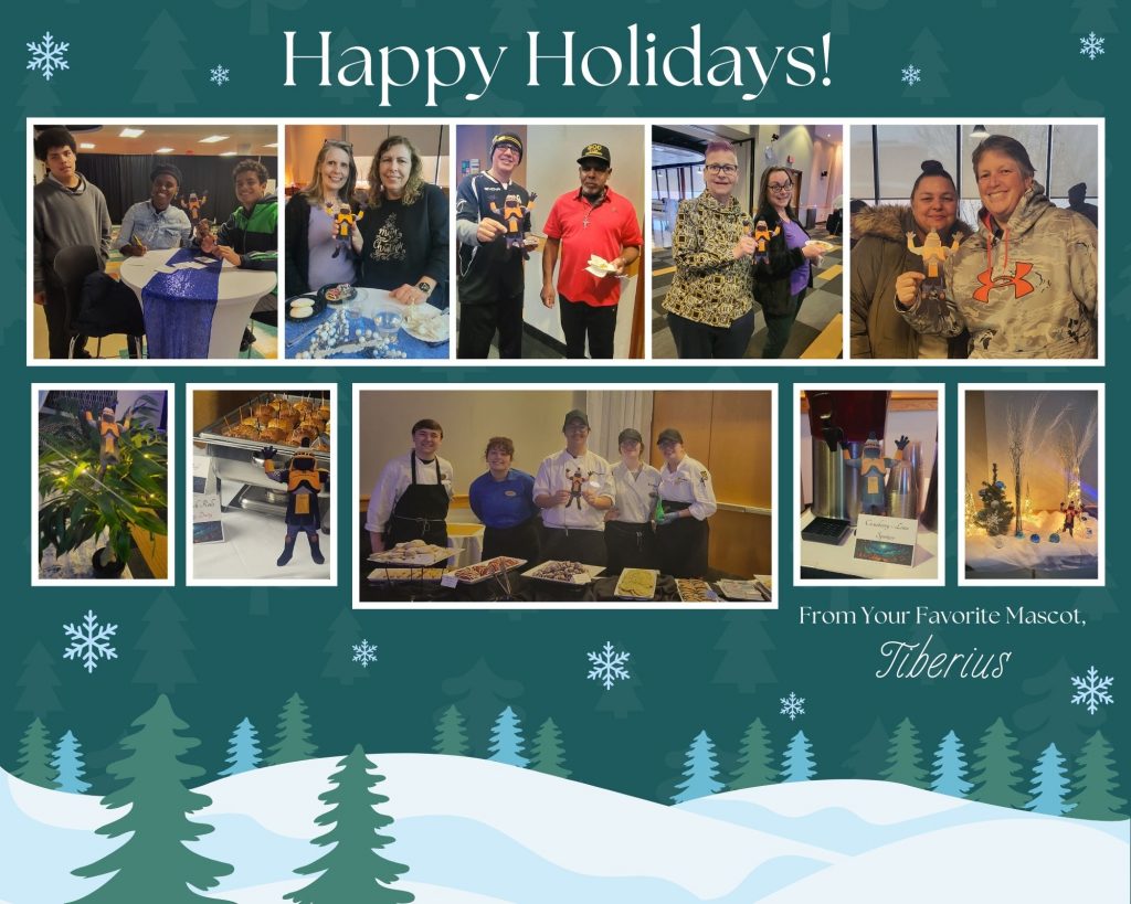 Travels with Tiberius: Holiday Party | MCC News | Monroe Community College